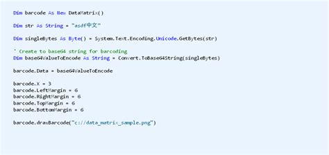 Vbnet Barcode Encoding Generating Control How To Encode Valid Barcode Data