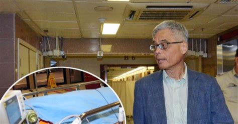 【修例风波】疑避催泪弹堕楼科大生命危 校长史维医院探望 星岛日报