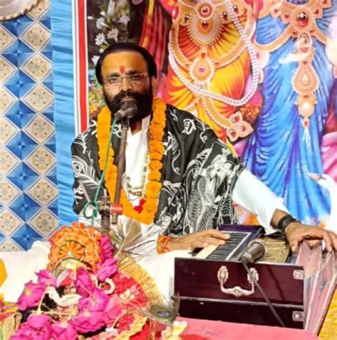श्रीमद् भागवत कथा के प्रथम दिन कथावाचक वेदव्यास जी ने भूमि सृष्टि