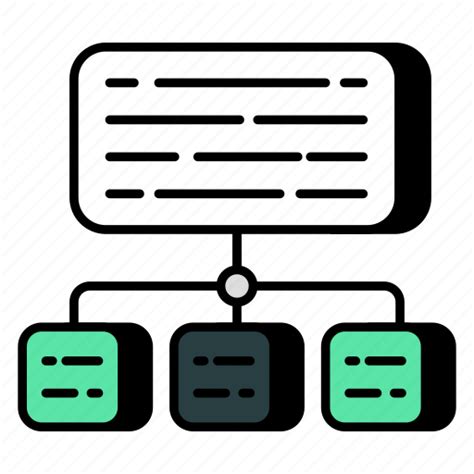 Sitemap Flowchart Flow Diagram Hierarchy Algorithm Icon Download