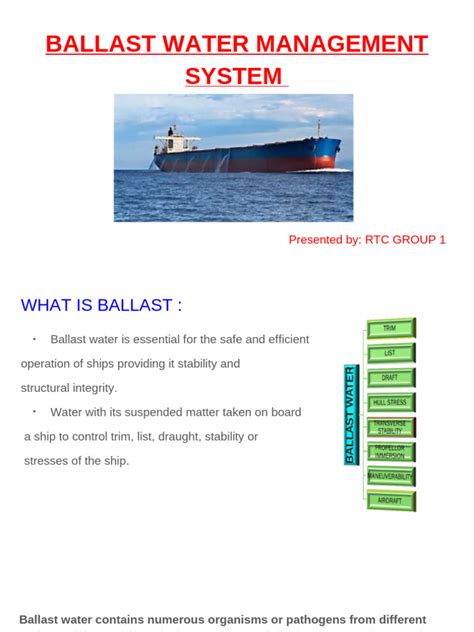 Ballast Water Management Systems Explained Pdf