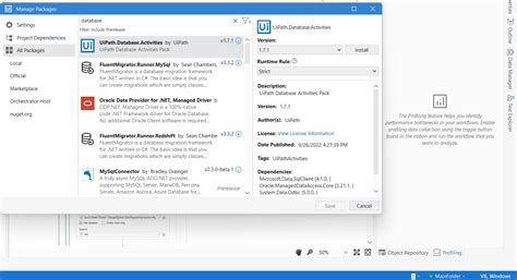 Uipath Database Activity Doesnt Work In Windows Compatibility Is There A Work Around The Issue