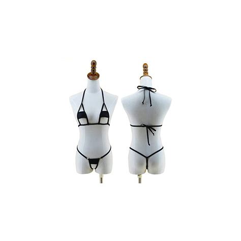 Tinpia Womens Exotic G String Micro Bikini Set Beach Swimwear Female Sex Extreme Sunbathing