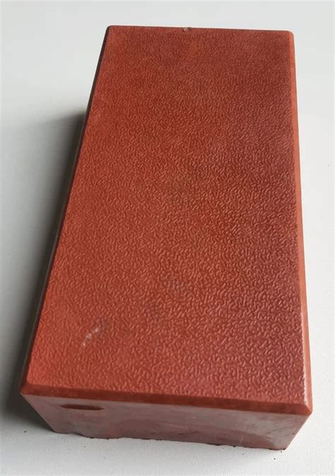 60mm Red Rectangular Concrete Paver Block 200lx100wx60h Mm At Rs 40sq