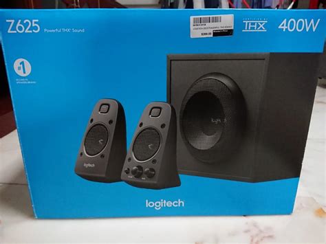 Selling Logitech Z625 Powerful THX Sound Speaker Audio Soundbars Speakers Amplifiers On
