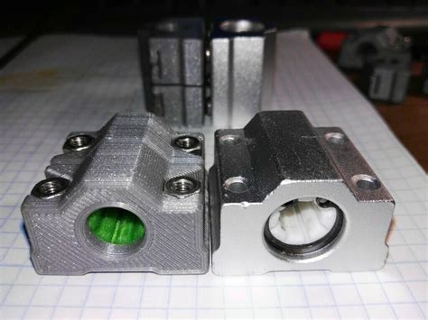 Free 3d File Zip Tie 2part Bearing Block For Lm8uu Or Igus Drylin Rj4jp 01 08・3d Printer