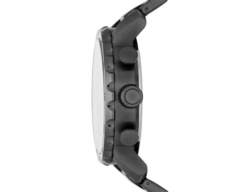 Reloj Fossil Nate Con Cronógrafo De Acero Inoxidable Jr1353 Open Box