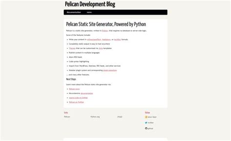 Hexo Alternatives 25 Static Site Generators And Similar Apps