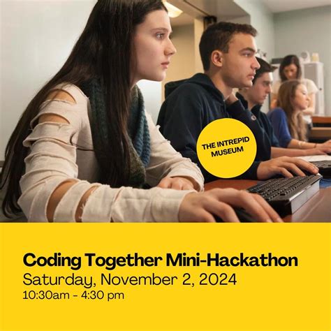 Coding Together Mini Hackathon Intrepid Museum — Culture Connected