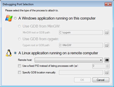 Attaching To Remote Linux Applications With VisualGDB VisualGDB Tutorials