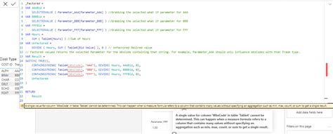 Solved Multiple What If Parameters For Same Table Differe Microsoft Fabric Community