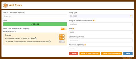 Foxyproxy Ipsl Espri Meso User Documentation