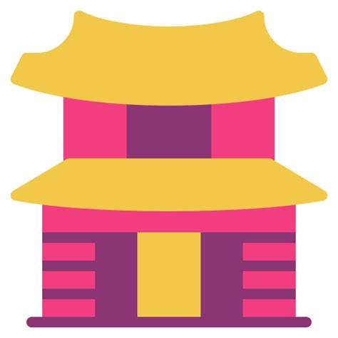 Ícone De Hanok Generic Color Fill