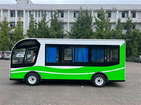Battery Mini Ic Articulated Tourist Small Low Floor Shuttle Bus Minibus Electric Bus And