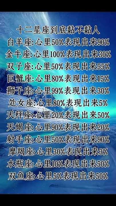 【星座排行榜】十二星座厉害的地方 Youtube