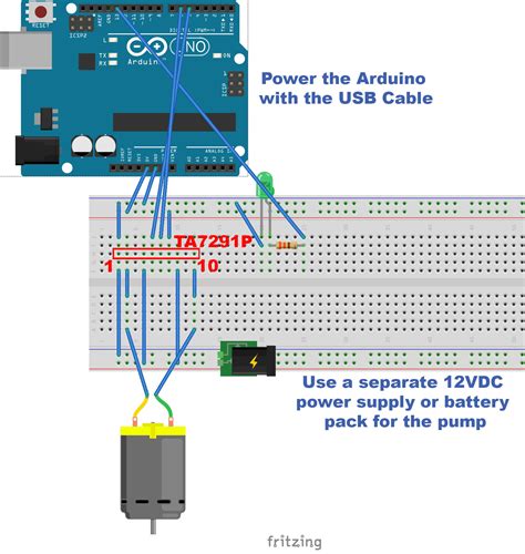 Control Peristaltic Pump With TA P And An Arduino Trybotics