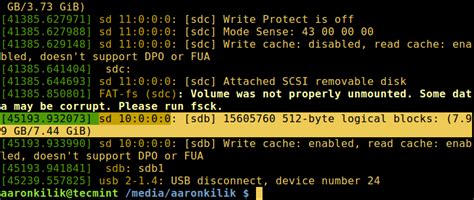 Ways To Find Plugged USB Device Name In Linux