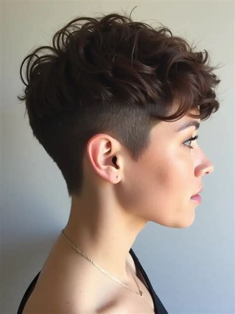 Wavy Pixie Haircut Ideas