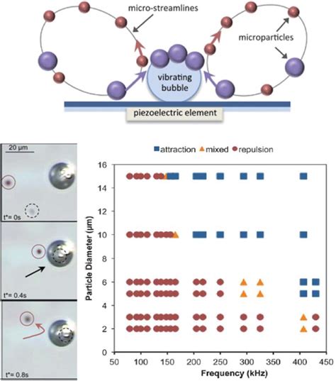 Top The Image Delineates The Principle Of Particle Sorting On Basis