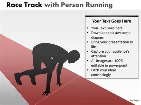 Business Race Person Running Powerpoint Slides And Ppt Diagram Templates