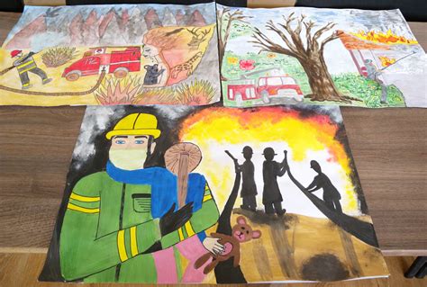 15 рисунки от областния конкурс „С очите си видях бедата“ отиват на национален кръг Вестник