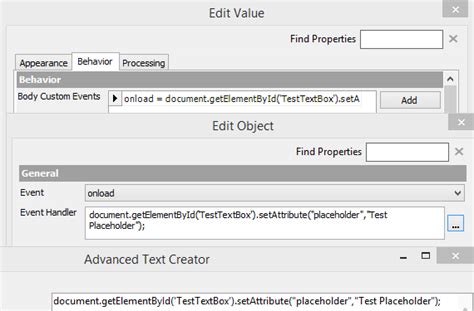Adding Placeholder Behavior To Textbox Elements Atmaworkflow