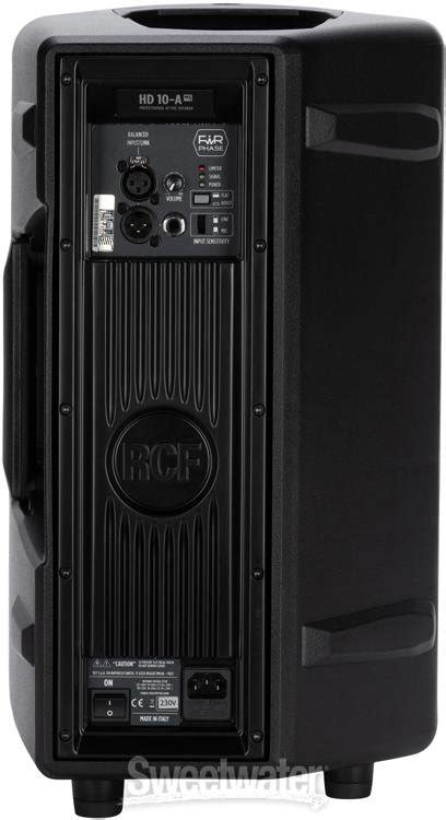 RCF HD A MK Inch W Way Powered Speaker Sweetwater
