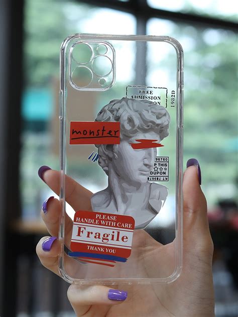 Чехол для телефона с принтом статуи