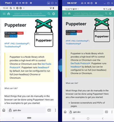 Pptrdev Site Is Not Usable · Issue 103960 · Webcompatweb Bugs · Github