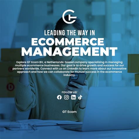 Gt Ecom On Linkedin Leading The Way In Ecommerce Management 🌐 Explore Gt Ecom Bv A…
