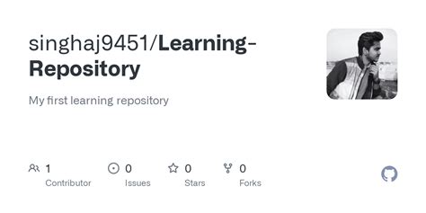 Github Singhaj9451learning Repository My First Learning Repository