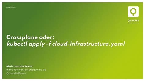 crossplane oder kubectl apply f cloud infrastructure as code yaml mastering gitops 2022