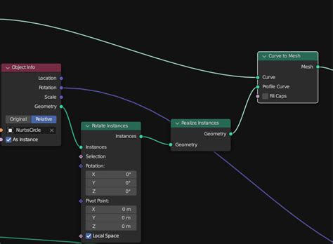 Geometry Nodes Random Bezier Instance On Points Blender Stack Exchange