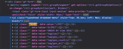 Bug Influxdb Metrics Query Editor Interactive Empty Group By