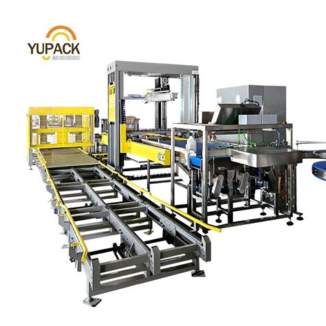 Automatic Low Level Gentry Unpalletizing System For Bags Empty Glass