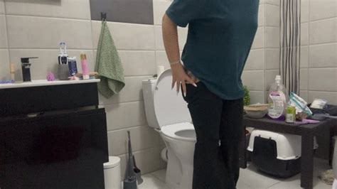 Bloated Belly Toilet With Huge Farts Nipsandstrips Clips4sale