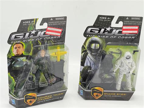 Lot 3 Gi Joe Rise Of Cobra Action Figures