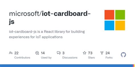 GitHub Microsoft Iot Cardboard Js Iot Cardboard Js Is A React Library For Building