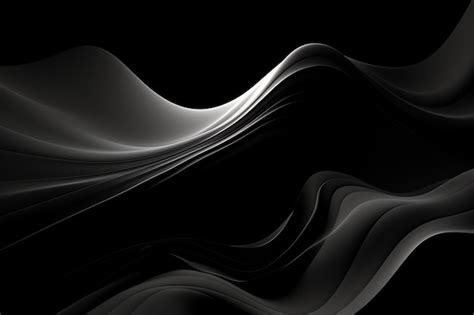 Premium Photo Dynamic Black Background