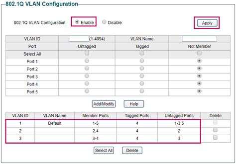 How To Configure Q VLAN On TP Link Easy Smart Unmanaged Pro Switches