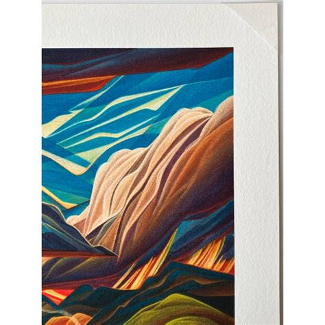 William Haskell Riverside Encampment Giclee On Paper Limited Edition