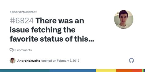 There Was An Issue Fetching The Favorite Status Of This Dashboard