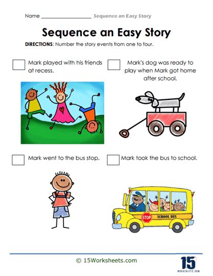 Sequencing Worksheets Worksheets Library
