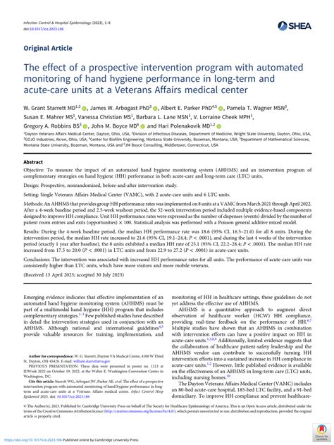 Pdf The Effect Of A Prospective Intervention Program With Automated