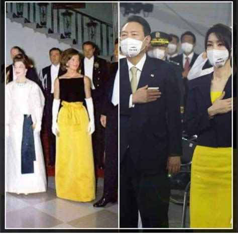 김건희 여사 영국 여왕 장례식 의상 예상 정치 꾸르