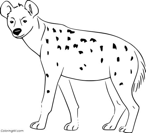 Hyena Coloring Pages 39 Free Printables ColoringAll