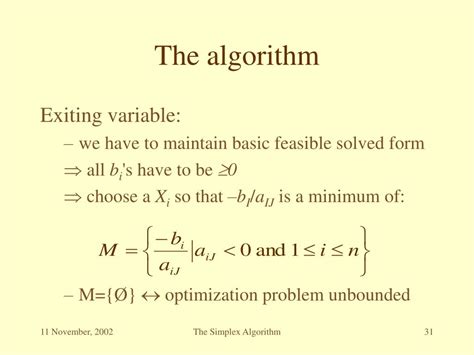 Ppt The Simplex Algorithm Powerpoint Presentation Free Download Id465136