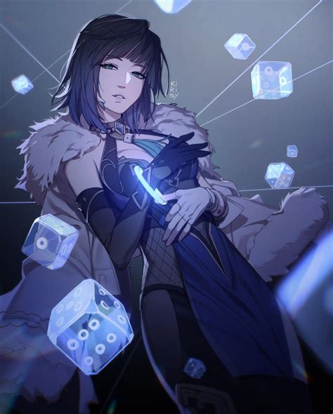 Yelan [genshin Impact Fanart] By Kirisy On Deviantart