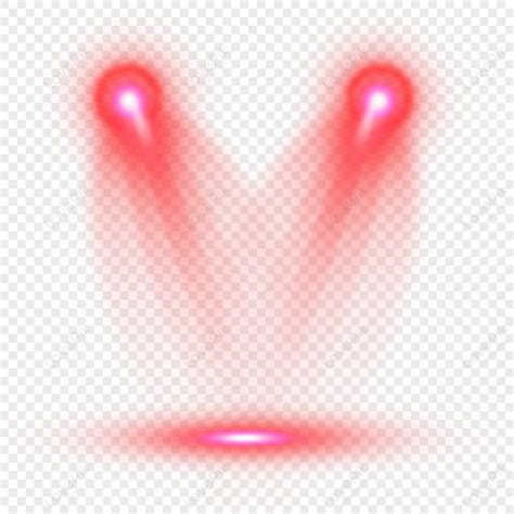 Red Gradient Highlights Focused Light Effect Red Glow Shining Red Gradient Red Light