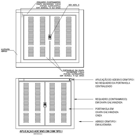 Electrical Switch Box Section Details Autocad Dwg File